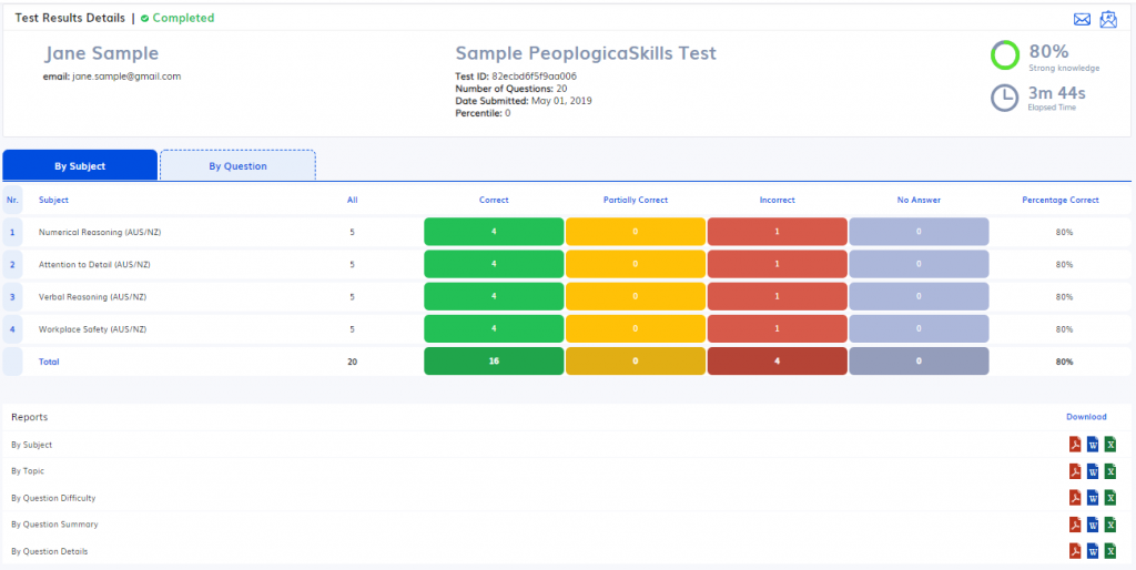 Features - Peoplogica Skills - Largest Range of Skills Tests ...
